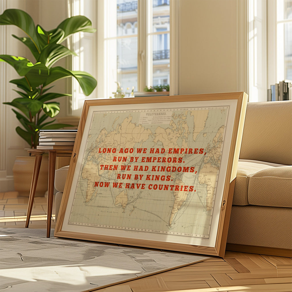 LONG AGO… RED Print – Punk Haus