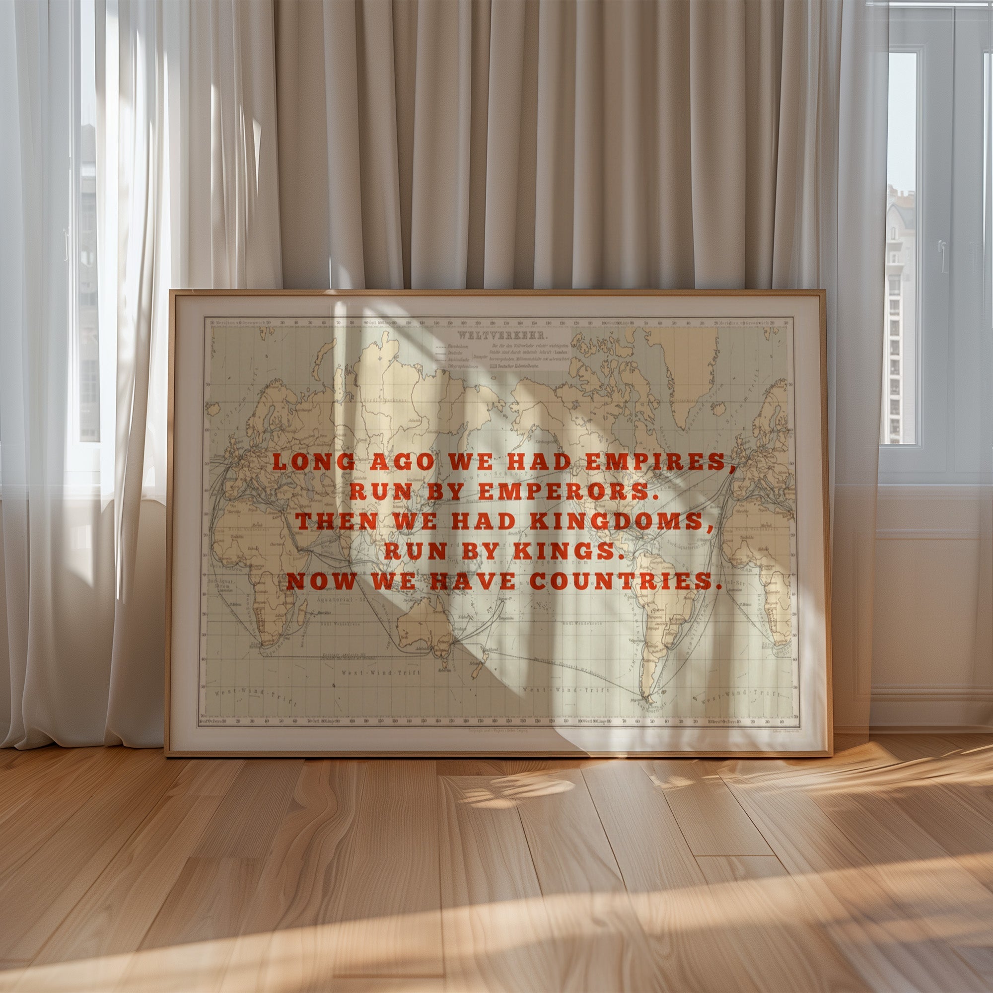 LONG AGO… RED Print – Punk Haus