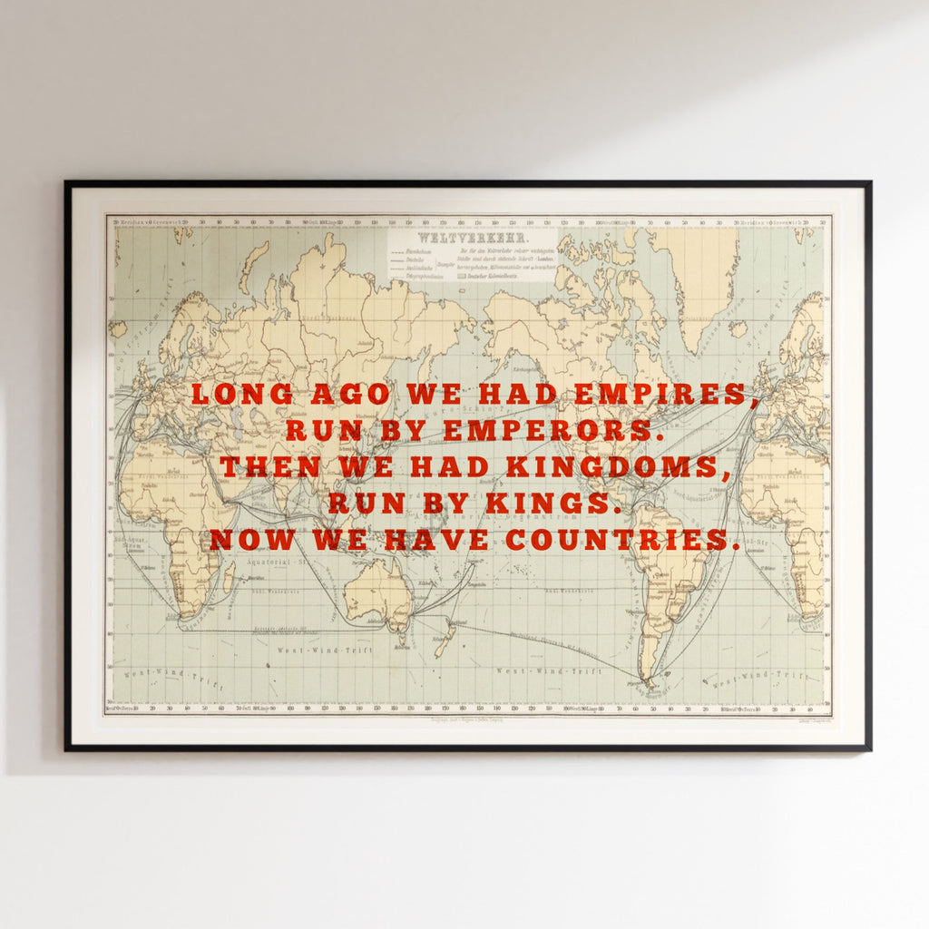 LONG AGO… RED Print – Punk Haus