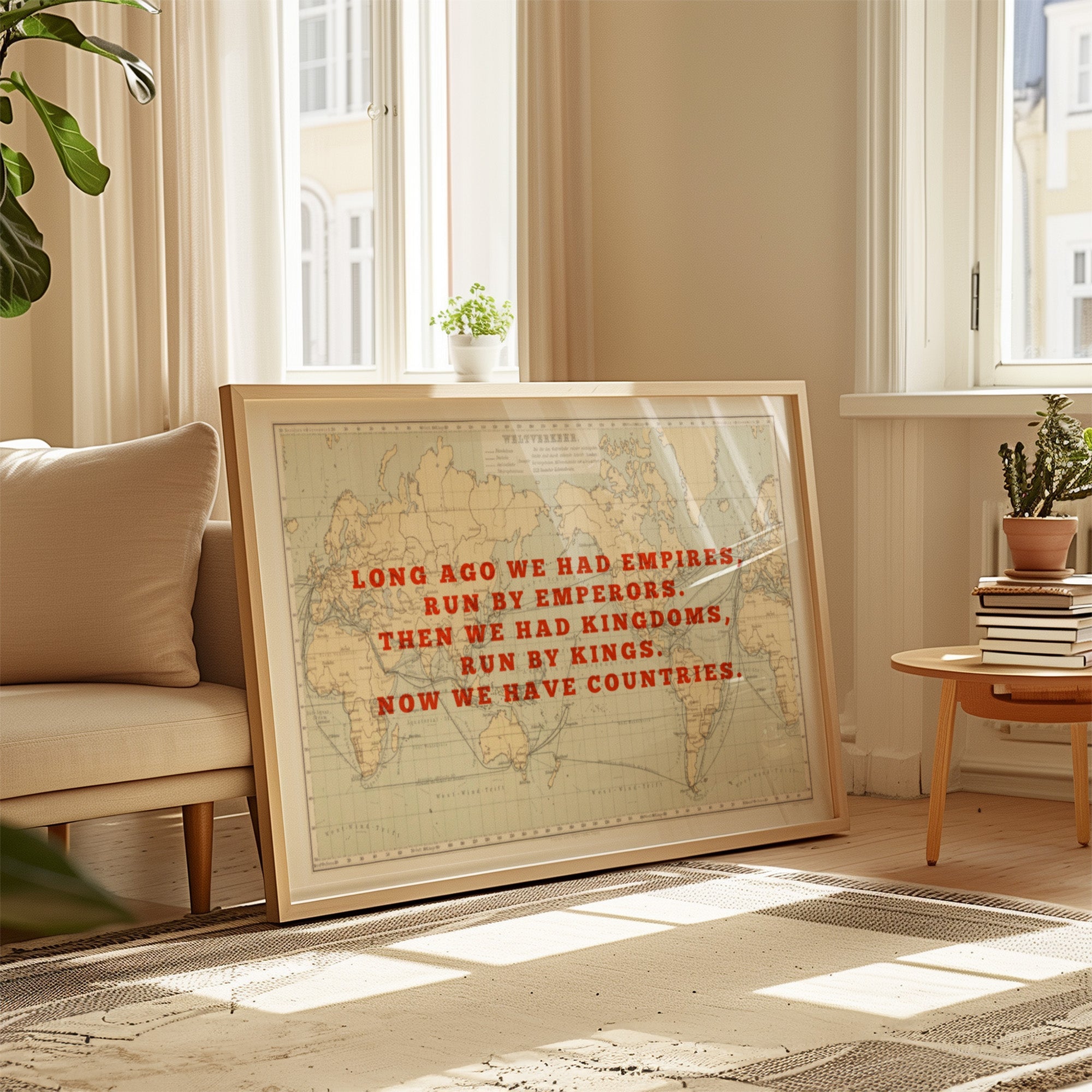 LONG AGO… RED Print – Punk Haus