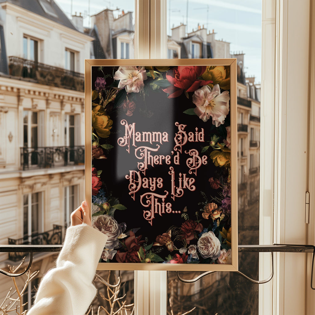 Mamma Said Print – Punk Haus